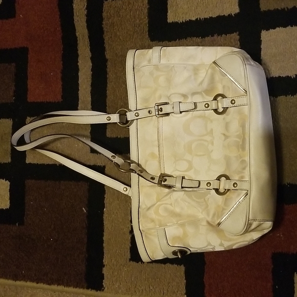 Coach | Bags | Vintage White Coach Purse | Poshmark